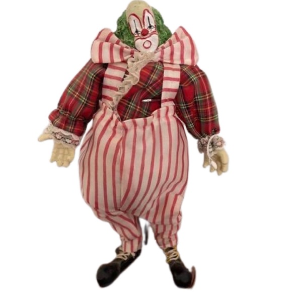 Vintage | Art | Vintage Ceramic Clown Doll Antique Circus Clown ...